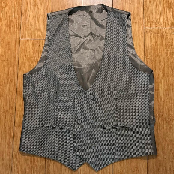 Suits & Blazers | Men Gray Vest | Poshmark